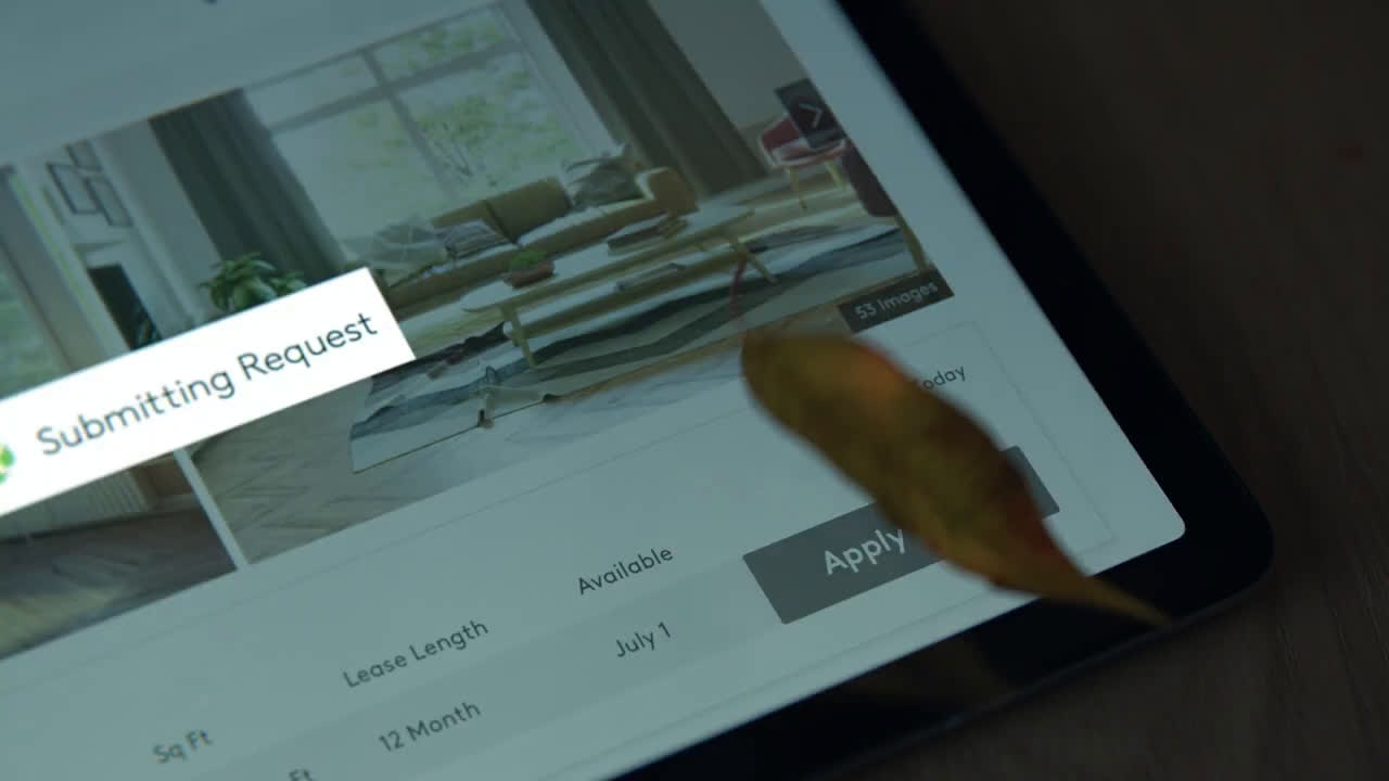 Apartments.com sheet by clicking on a laptop Ad commercial