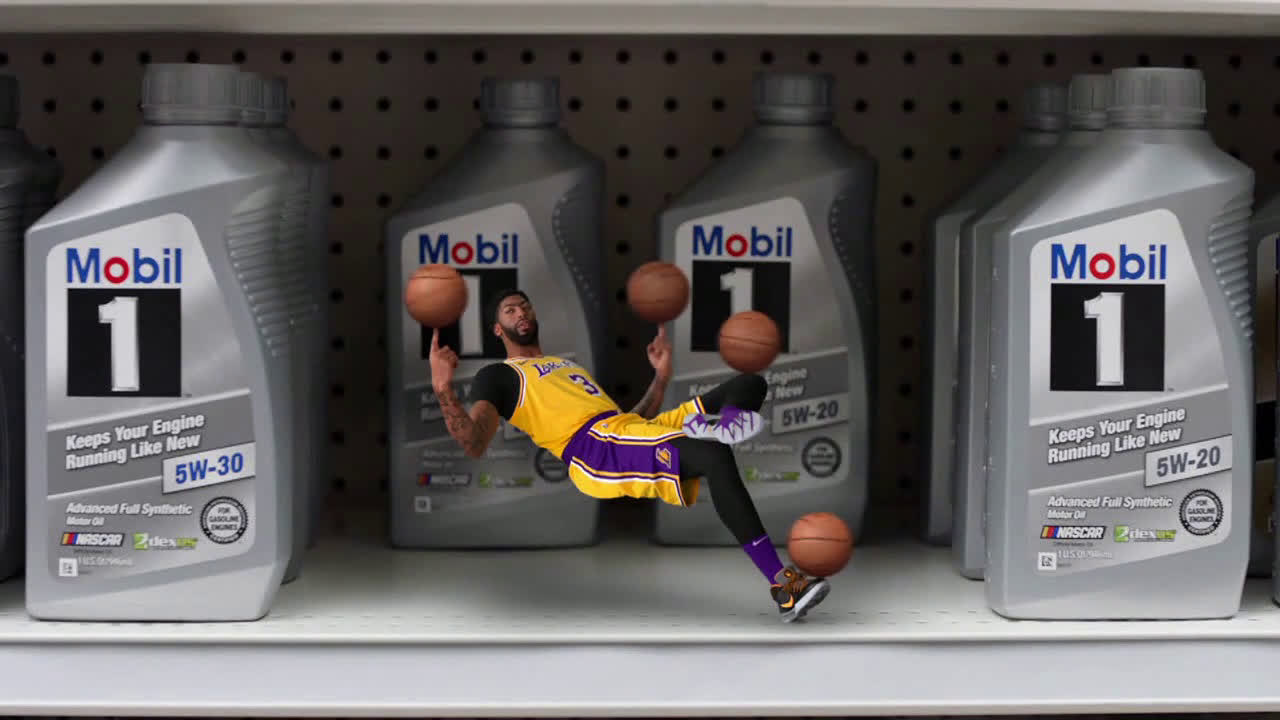 mobil 1 be exceptional featuring anthony davis ad commercial