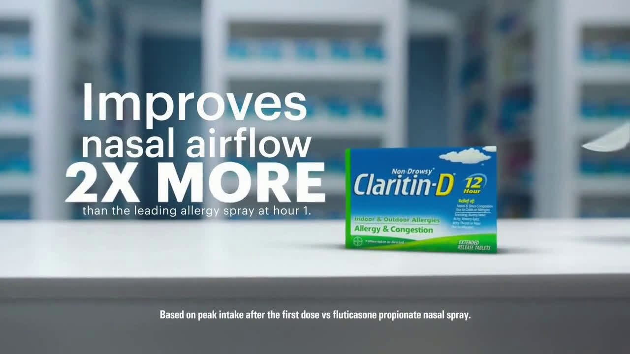 Claritin Clear Commercial