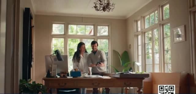 spectrum woman enjoying her super fast internet ad commercial