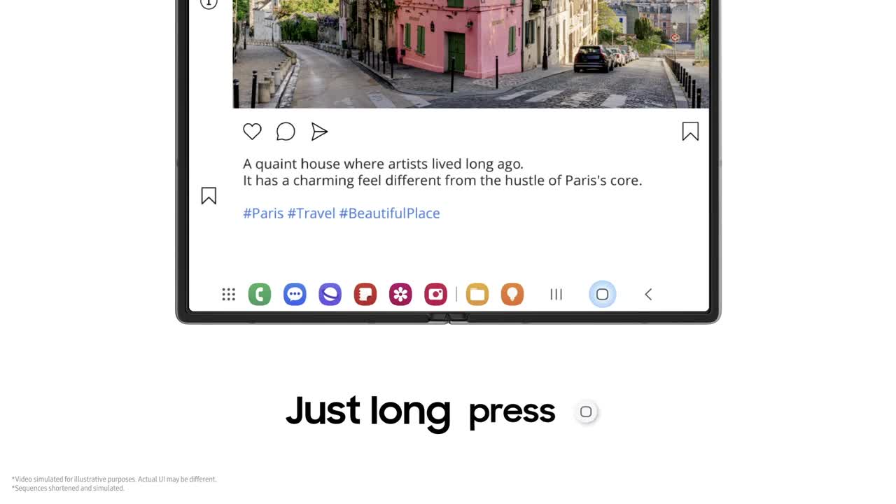 Samsung Galaxy Z Fold6: How to use Circle to Search Ad