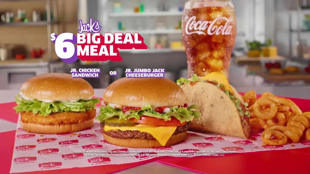 Jack in the Box Jack's $6 Big Deal Meal | The Build Ad