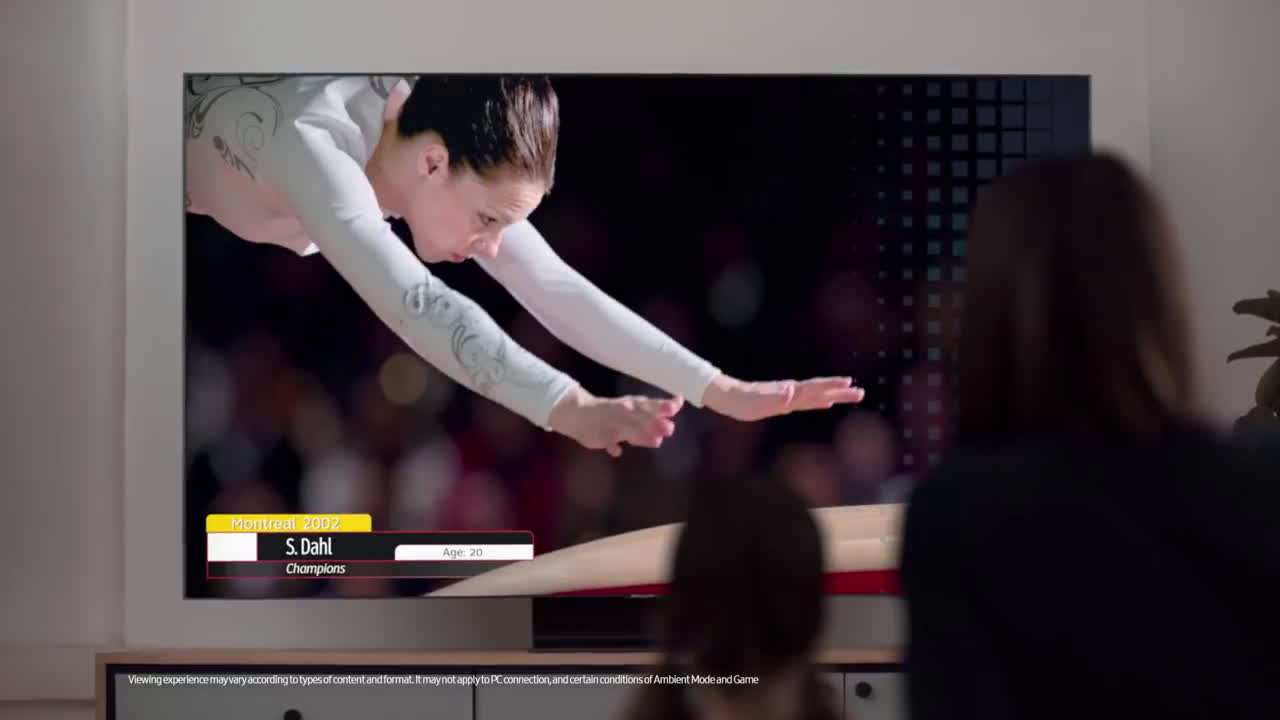 Samsung 2019 QLED Feature Film: AI Upscaling Ad commercial